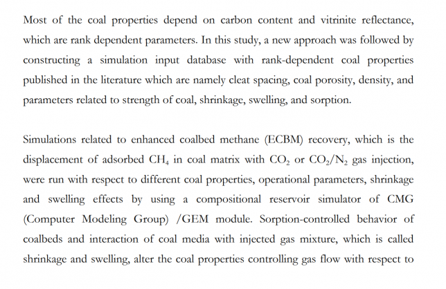 157. 煤层气开采过程中煤的不同性质对甲烷产量的影响模拟 – Learn CMG