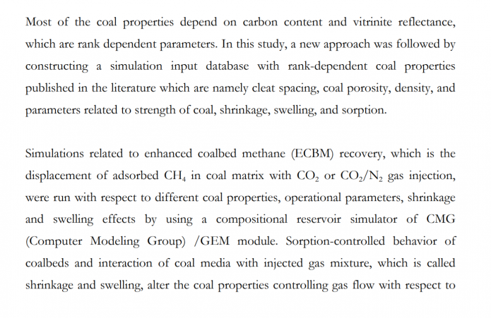 157. 煤层气开采过程中煤的不同性质对甲烷产量的影响模拟 – Learn CMG