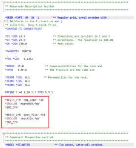 操作指南（27）：从. FAB文件导入DFN离散裂缝数据 – Learn CMG
