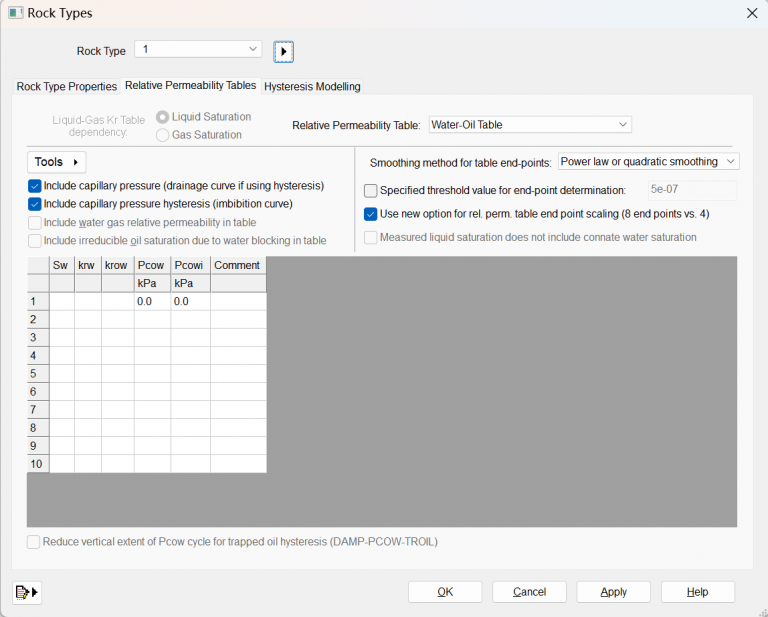 操作指南（56）：拷贝相渗曲线表 – Learn CMG