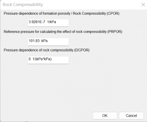 操作指南（73）：输入岩石压缩系数 – Learn CMG