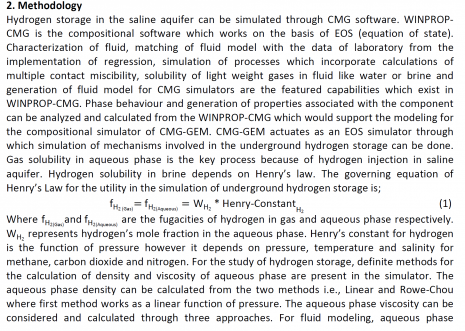 292. 含水层储氢——CH4、CO2和N2作为垫气效率研究 – Learn CMG