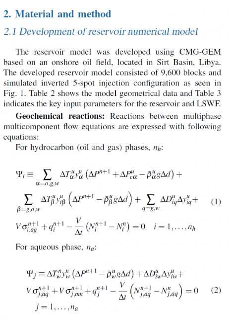 306. 低矿化度水驱最佳离子浓度的数值模拟研究 – Learn CMG