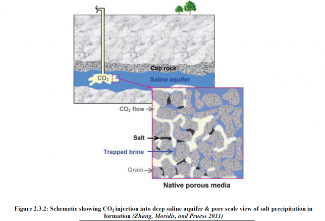 314. 深部咸水层二氧化碳注入引起的盐沉淀和动力学矿物反应对井吸水能力影响模拟 – Learn CMG